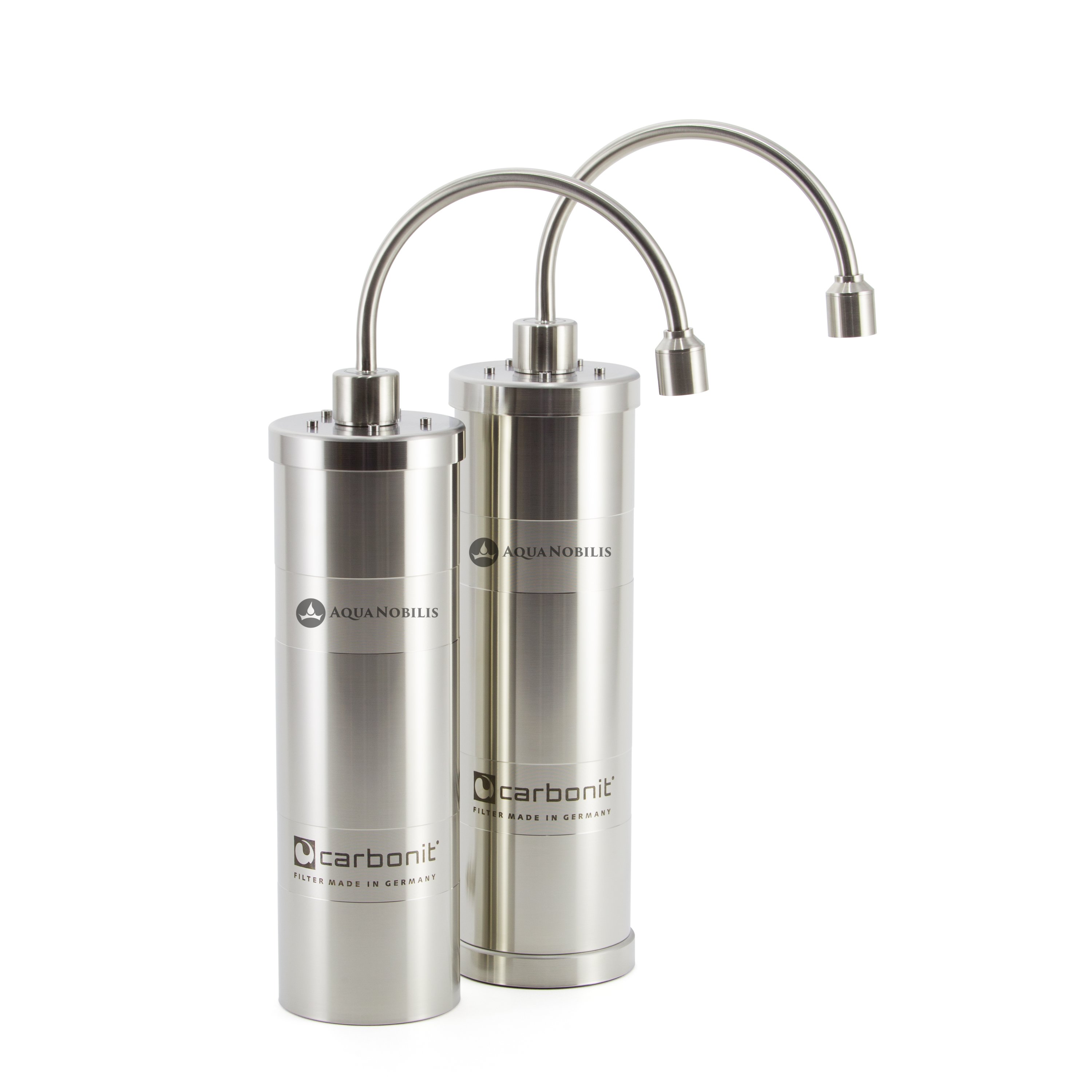 Carbonit SANUNO Inox Stainless Steel Countertop Water Filter, 567,00