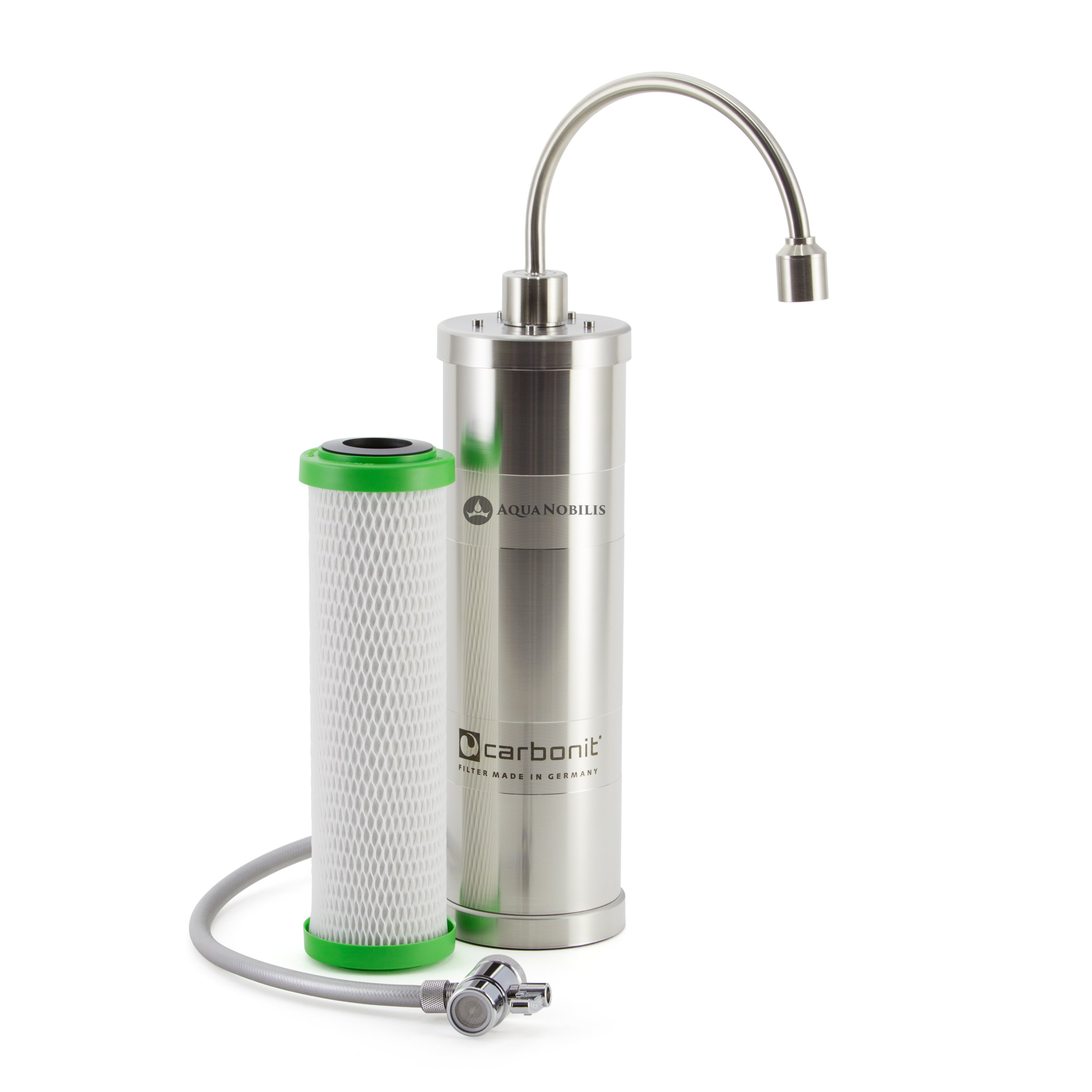Carbonit SANUNO Inox F Stainless Steel Countertop Water Filter, 649,00
